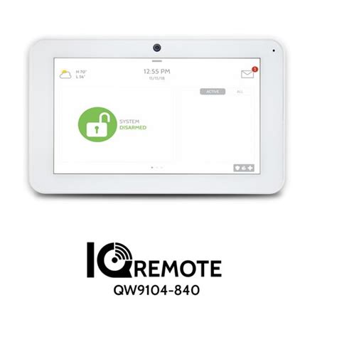 Qolsys Qw9104 840 Iq Remote Touchscreen Advanced Security Llc