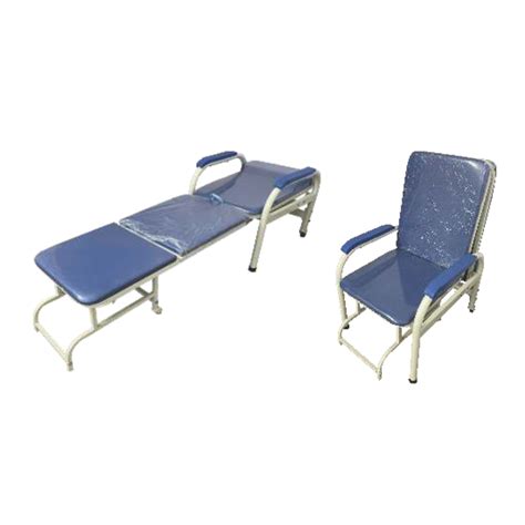 Mp 518 Attendant Chair Cum Bed Hospital Chair Cum Bed