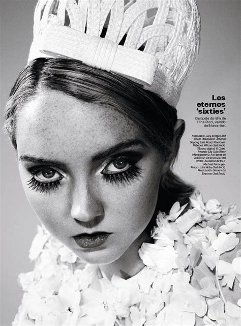 Lily Cole Has London Spirit For S Modas June 2012 Issue By Damon Baker