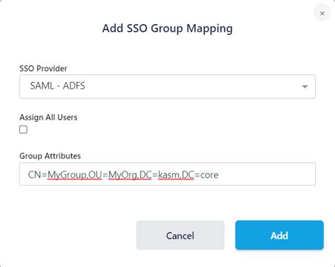 Active Directory Federation Services Adfs Saml Setup — Kasm 1120 Documentation