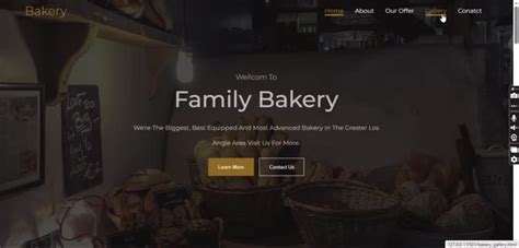 Nourhan Adel On Linkedin Bakery Html5 Css3 Javascript