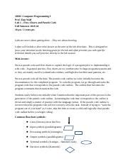 Lab 01 Flow Charts And Pseudo Code Fall 2019 20 5 Docx 1090C