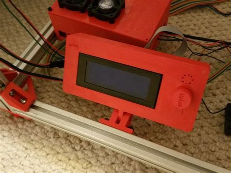 Reprap Lcd 2004 Case By William Download Free Stl Model