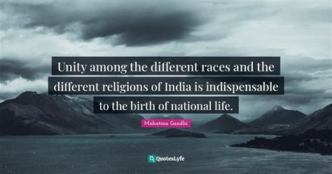 Unity Among The Different Races And The Different Religions Of India I