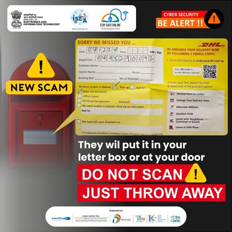 Qr Code Scams Awareness Posters Staysafeonline