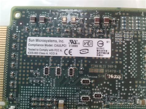 Sun Microsystems 501 6635 06 Dual Gigabit Ethernet SCSI Network Adapter Card GRANDBIRD