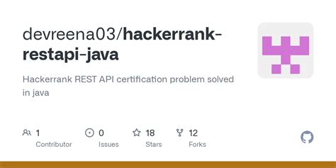 Hackerrank Restapi Javasrccomreenamoviesolutionjava At Main · Devreena03hackerrank