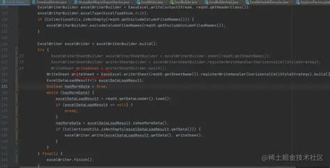 Easyexcel导出的文件为空损坏在同一个页面对系统数据进行多次导出时，经常导出空的excel文件（文件名正确）。 掘金