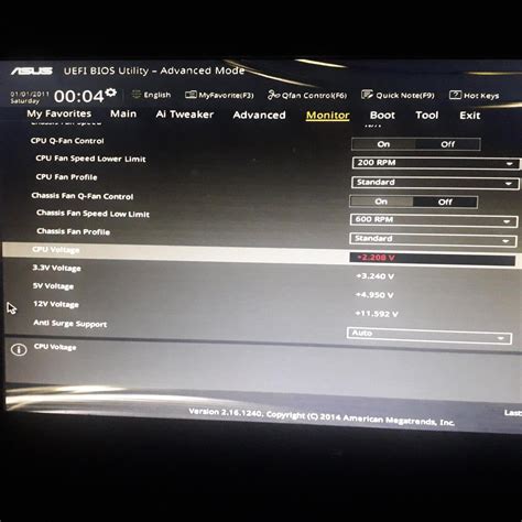 Cpu Over Voltage Error Rpchelp