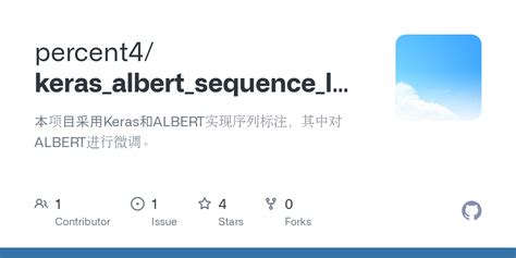 keras albert sequence labeling data example train at master · percent4