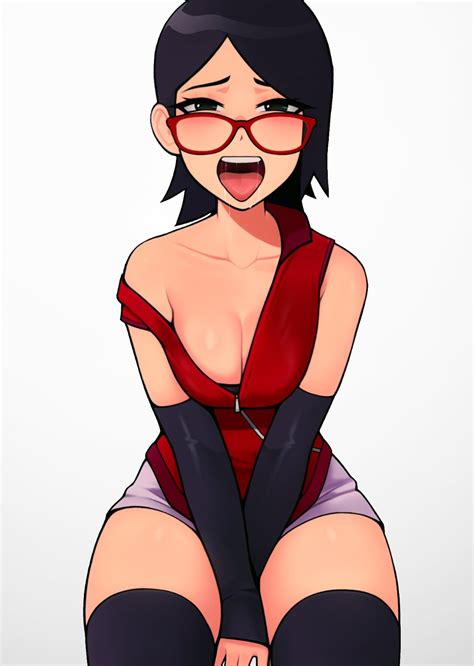 Loodncrood Uchiha Sarada Boruto Naruto Next Generations Naruto Series Highres Revision