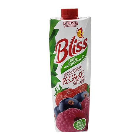 Сок лесные ягоды Bliss, 1л
