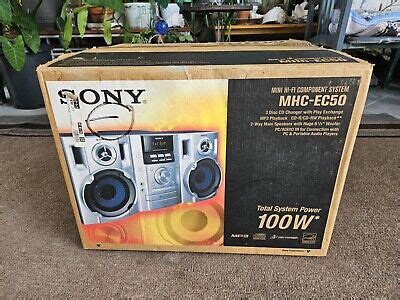 NEW Sony MHC-EC50 Mini HiFi Component System Stereo **READ** | eBay