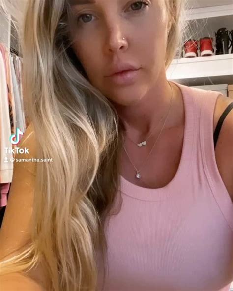 サマンサ・サンさんのインスタグラム動画 サマンサ・サンinstagram 「follow Me On Tiktok ️ Samantha