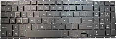 HP OMEN DC Laptop Keyboard Keys
