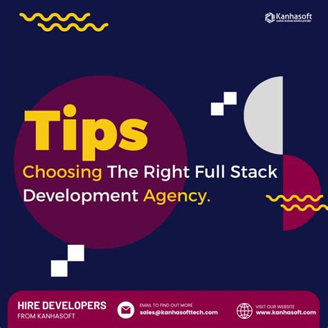 Kanhasoft On Linkedin Tips For Choosing The Right Full Stack