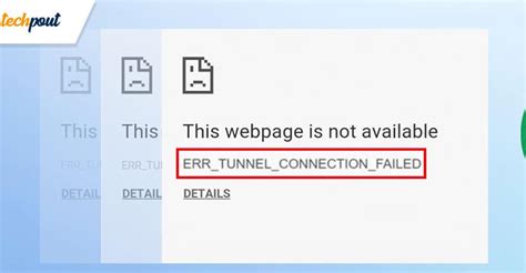 How To Fix Tunnel Connection Error In Chrome