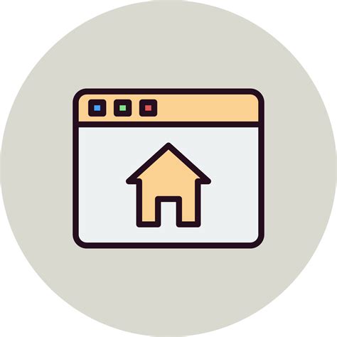 home page vector icon 20732681 vector art at vecteezy