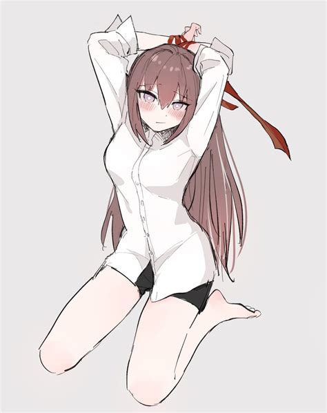 Makise Kurisu Steins Gate Drawn By Suehiroch Danbooru