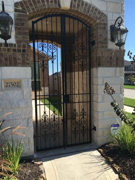 Automated Or Entry Gates Texas Fence And Iron