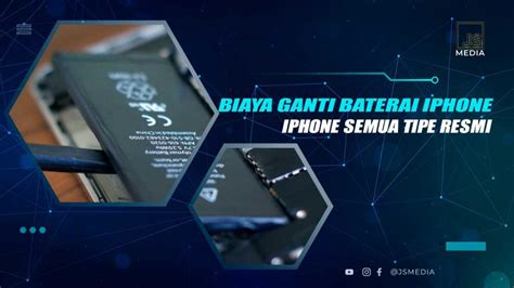 Berapa Biaya Ganti Baterai Iphone Di Tempat Resmi