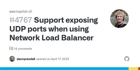 Support Exposing Udp Ports When Using Network Load Balancer · Issue