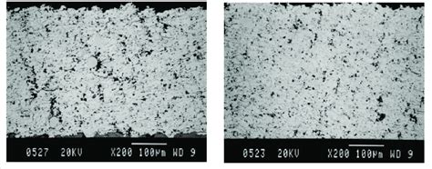 Microstructure Of Sample 12 4 Taken At 200x A Cold Mounted Under