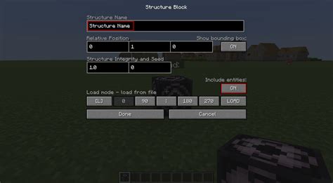 village structure pack for structure blocks minecraft map