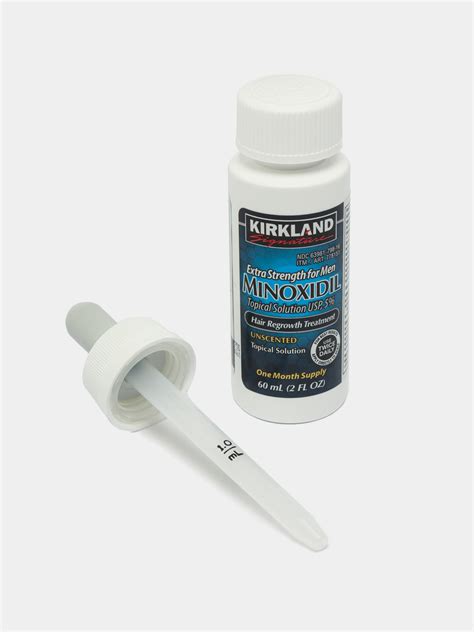 Лосьон Minoxidil Kirkland 5 для роста бороды и волос с пипеткой 60 мл купить по низким ценам