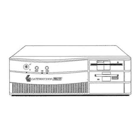 Gateway 386 33 User Manual Pdf Download Manualslib