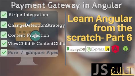Integrate Stripe With Angular 10 Content Projection Learn Angular From The Scratch 6 JS