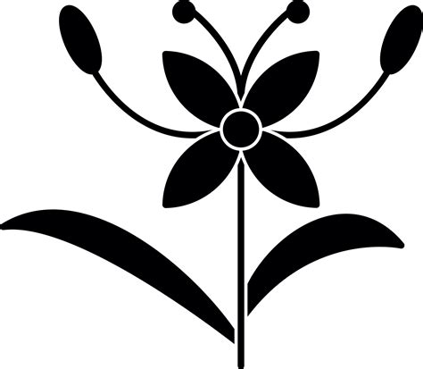 Ixora Vector Icon Design 16494273 Vector Art At Vecteezy