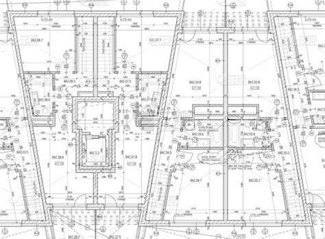 Cad 建筑平面图。