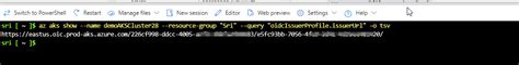 Azure AKS How Can I Get OpenID Connect Issuer Oidc Issuer And