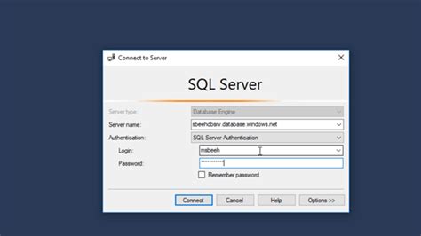 Storing Sql Data In Azure By Using Azure Database And Entity Framework