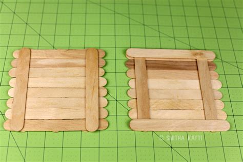 How To Make A Popsicle Stick Picture Frame Smiling Colors