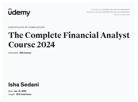 Udemycertification Finance Advancedexcel Powerpoint Dataanalysis