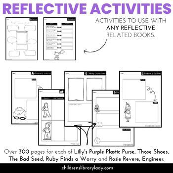 Activities For Teaching IB Learner Profile Reflective With Picture Books Bundle