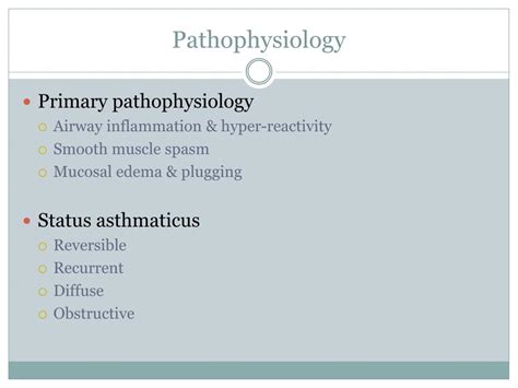 Ppt Status Asthmaticus Powerpoint Presentation Free Download Id 1768479
