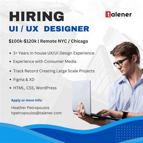 Talener On Linkedin Remote Ui Ux Job Media Figma Xd