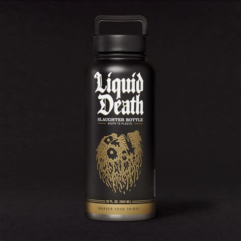 Reusable Slaughter Bottle Liquid Death