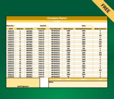 Sales Report Format In Excel Free Download Sales Report Format In Excel Free Download