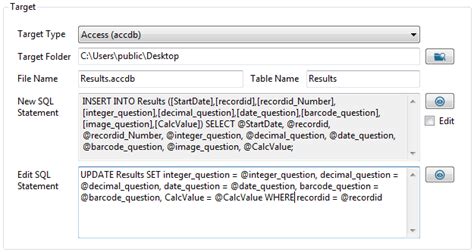 Submissions Exporting To Sql Server Mysql Oracle Access Sybase Ase