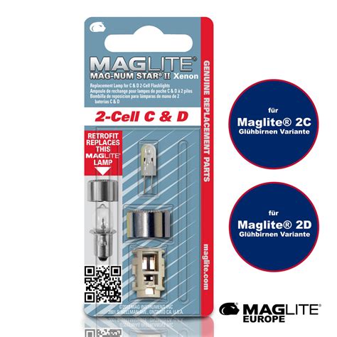 Ersatzglühbirne Maglite® 2C & 2D – MAGLITE® Europe