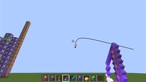 Grappling Hook One Command Creation Minecraft Map
