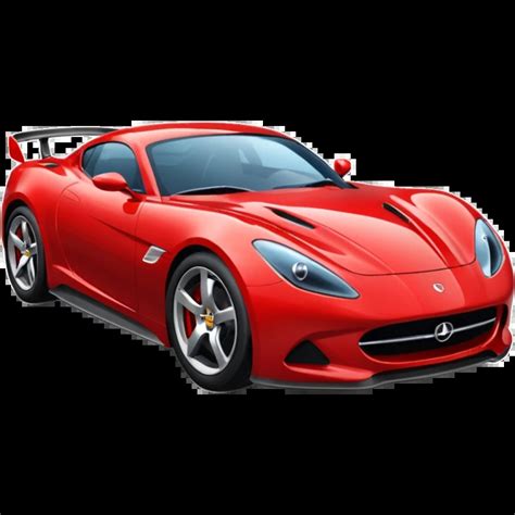 Red Sport Car Emoji Ai Emoji Generator
