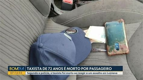 Taxista é Morto A Golpes De Canivete Durante Corrida Suspeito