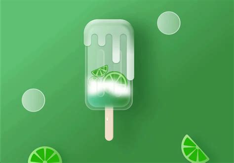 夏日柠檬雪糕动效凌子森森 站酷zcool
