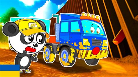 Мультик Версія для дітей українською Мультики про машинки Майстерня БіБі Youtube