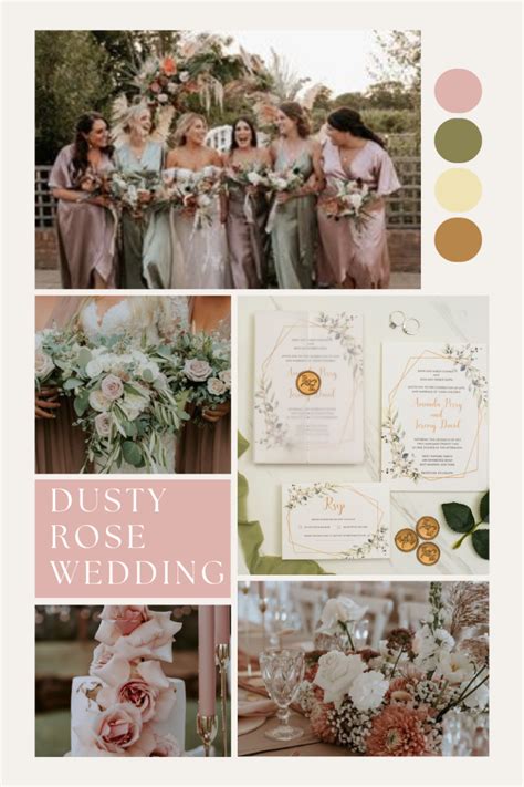 Feminine Dusty Rose Wedding For The Vintage Inspired Bride Elegantweddinginvites Com Blog